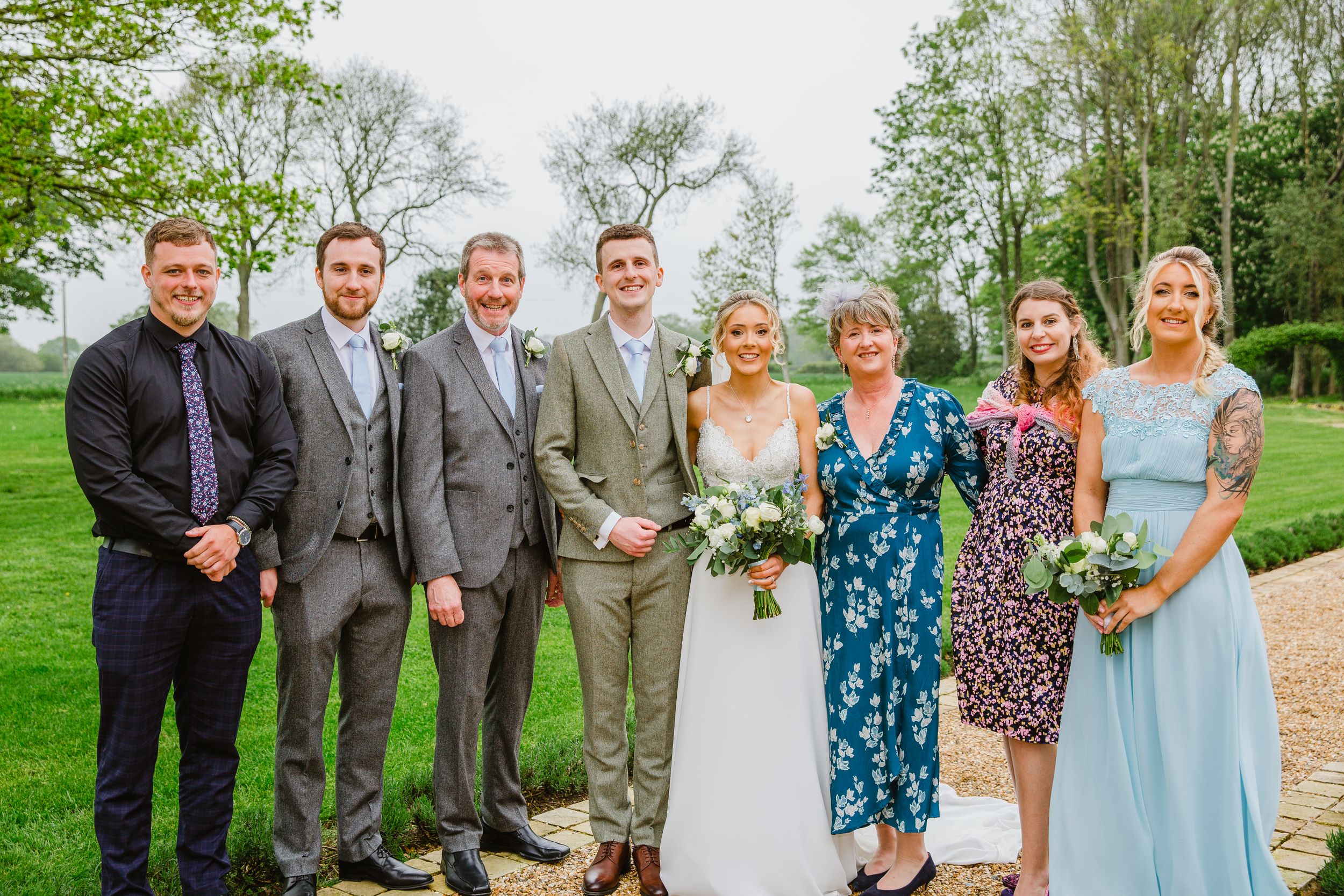 How to have a kick ass rainy day wedding at Reymerston Hall - Lace and ...