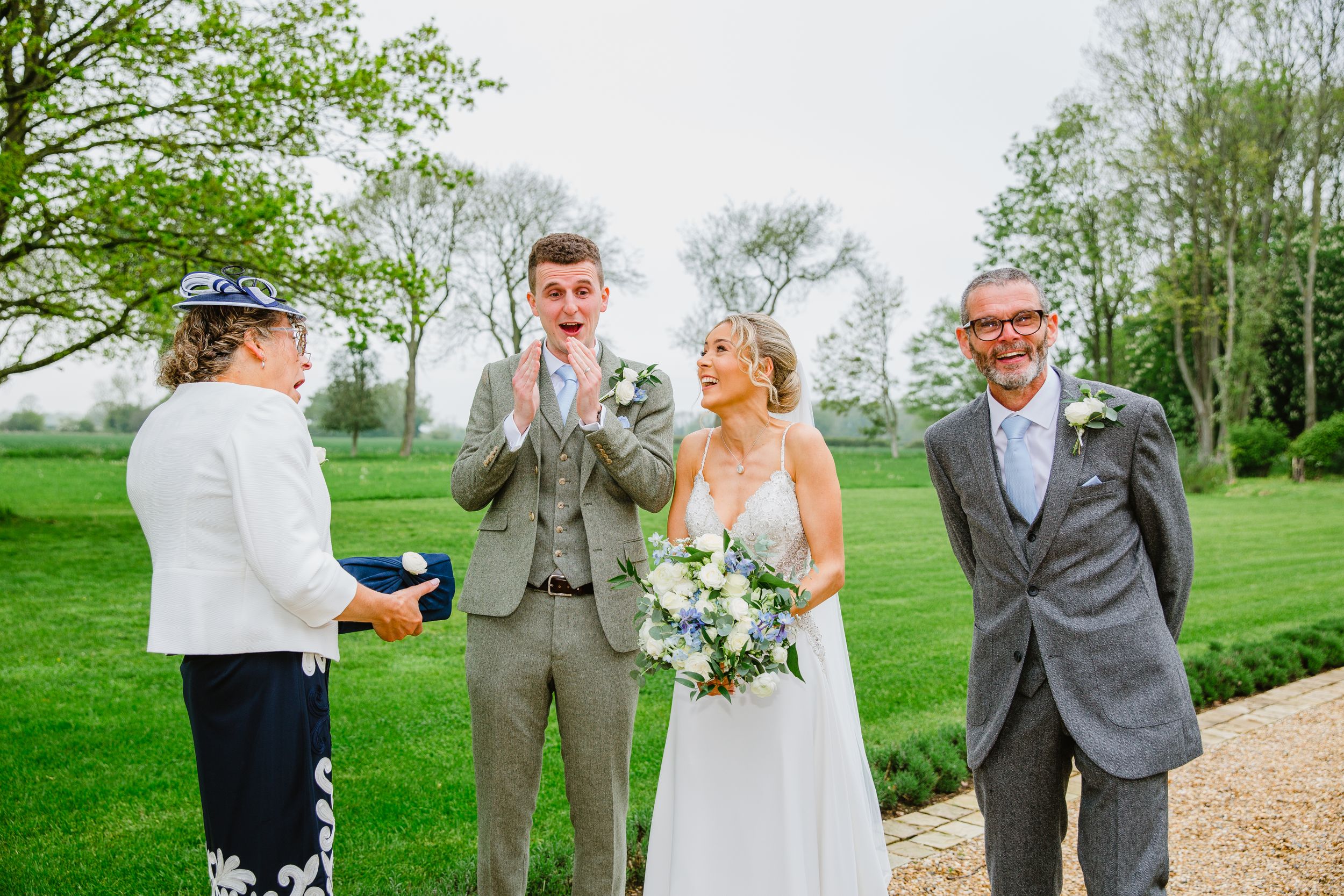 How to have a kick ass rainy day wedding at Reymerston Hall - Lace and ...