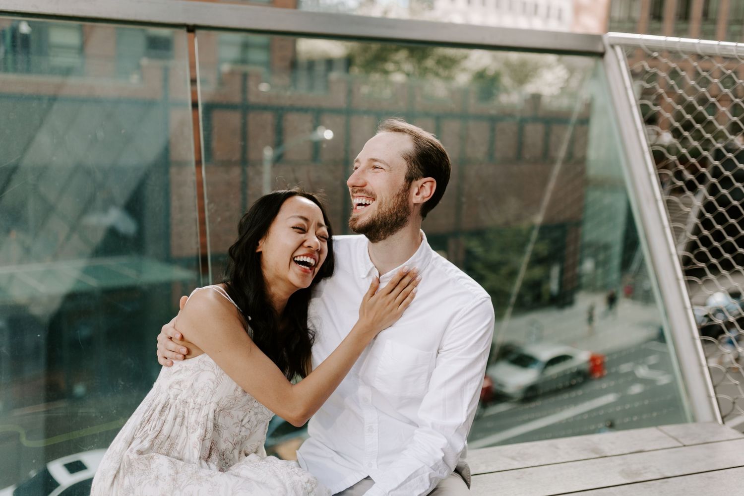 Megan & Joseph | The Highline Engagement Session - Alessandra Marie ...