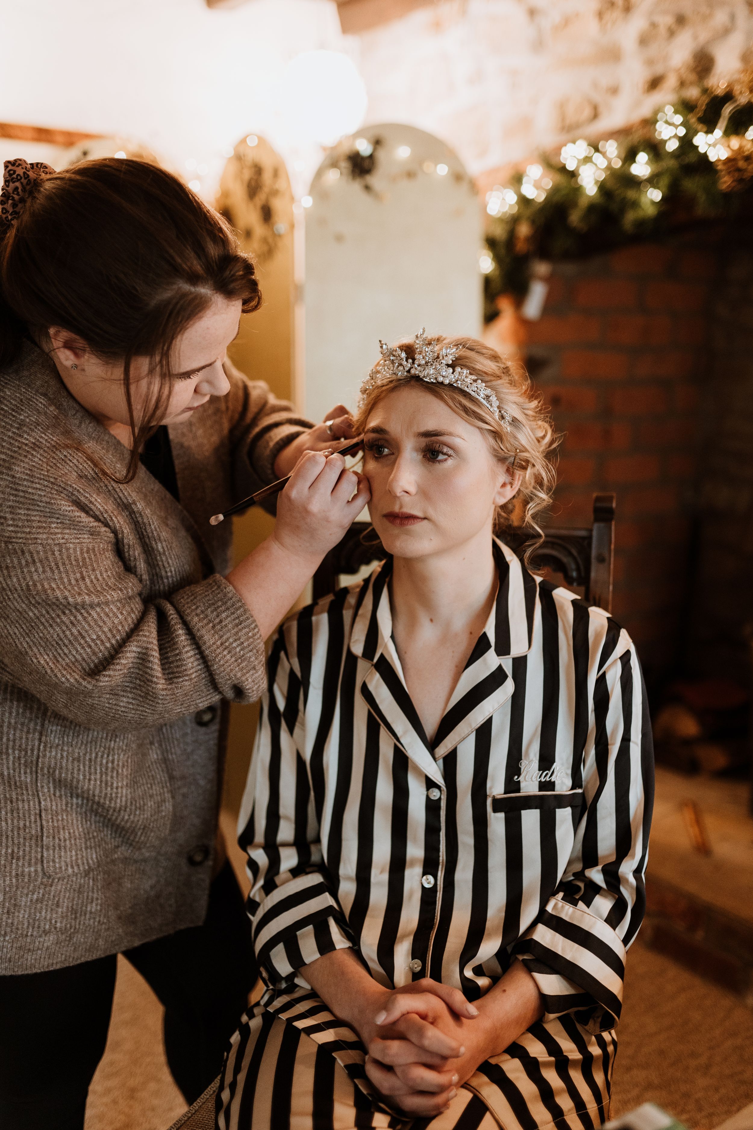 Christmas-Filled Winter Wonderland Wedding - Pix by Vix Candid Fun ...