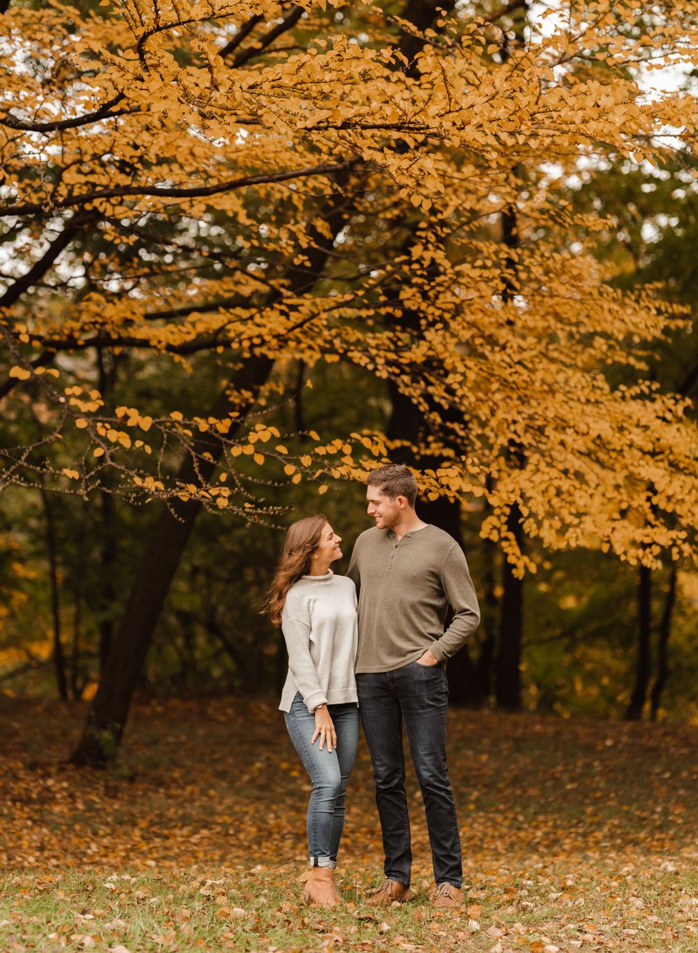 Maddie + Zak Engagement Session - Rochester NY Wedding Photographer