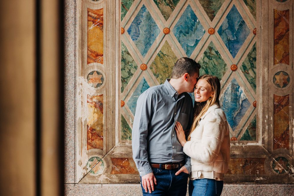 Sarah & Grayson | Proposal at Central Park in NYC - Melanie Fan Photo