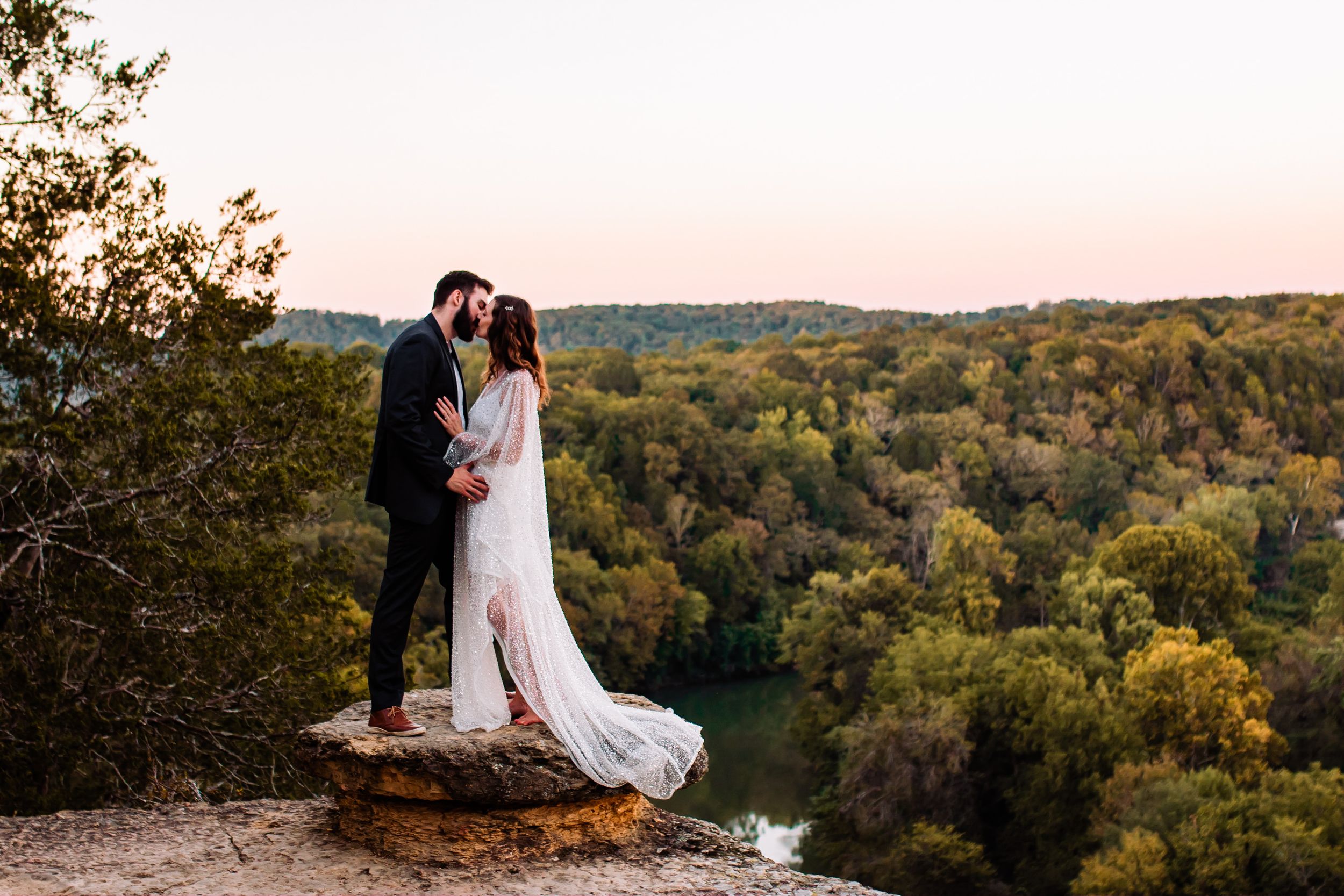 Adventurous Elopement Ideas in Tennessee: Cherine and Dom's Dreamy ...