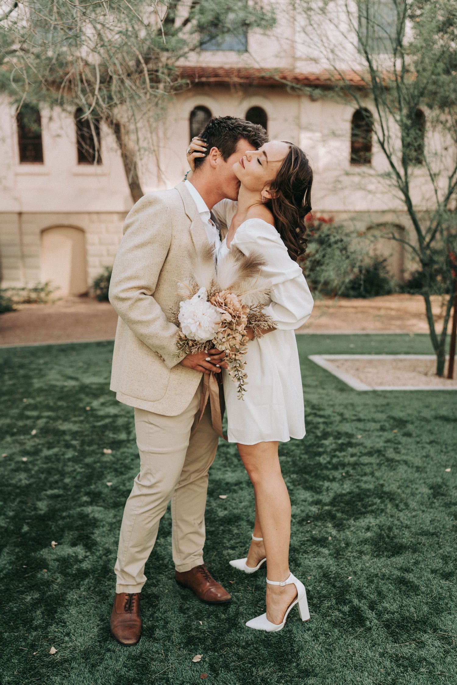 Brittany + Alex • Downtown Phoenix Elopement - H+R Photo and Film