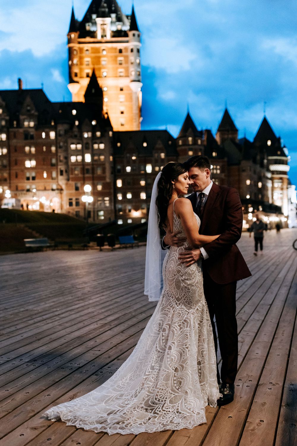 Beatriz & Doug Intimate Wedding in Quebec City - Sunny, Quebec City ...