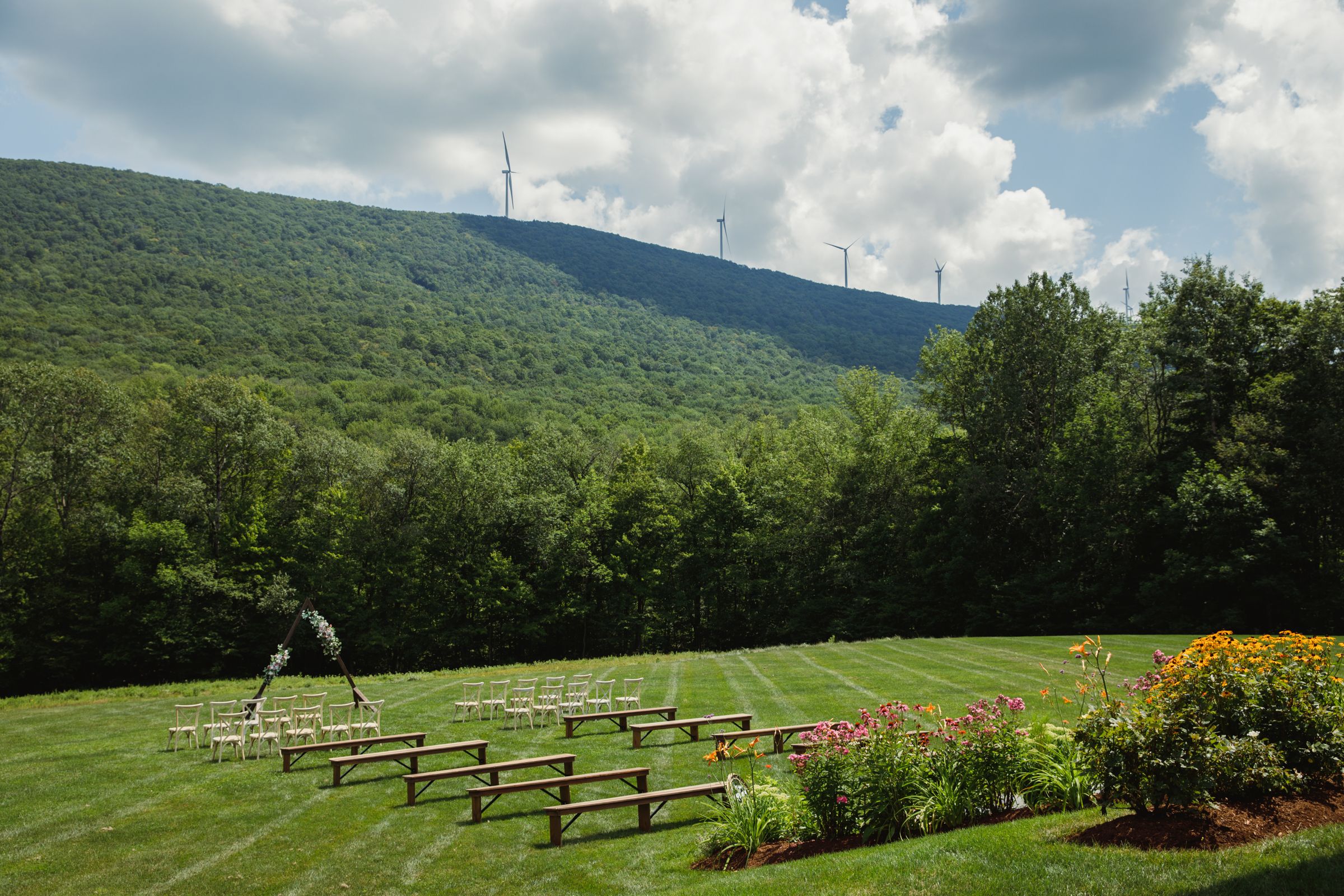 Vidavanh & James Bloom Meadows Wedding | Williamstown, MA - Kelsey ...