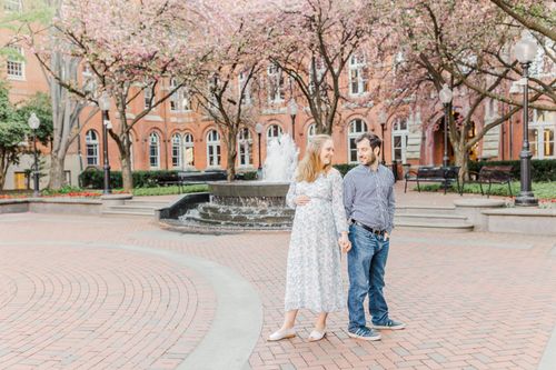 Grace & Anthony's Georgetown Maternity Shoot - Kristyn Romell Photography