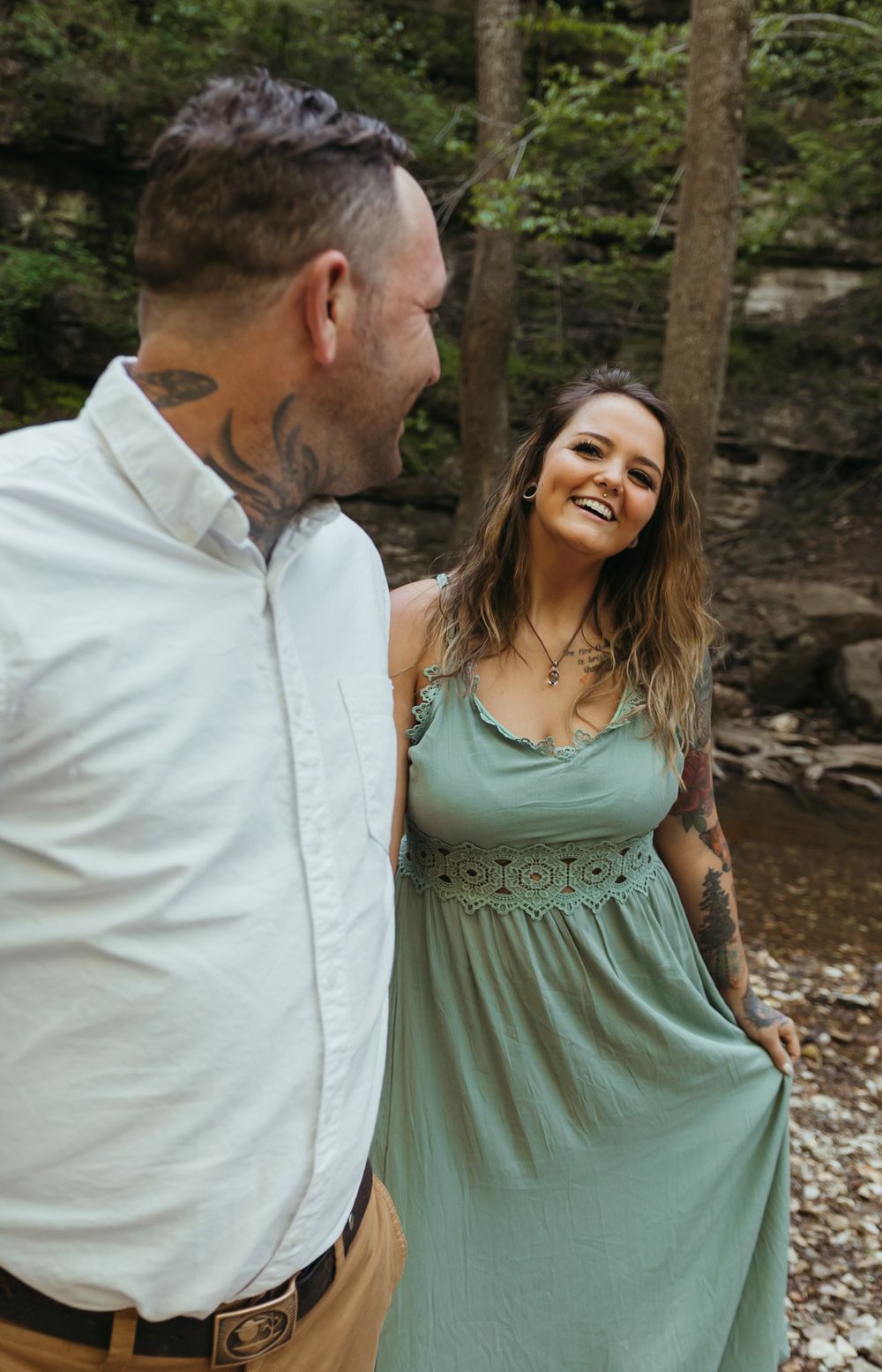 Arkansas Waterfall Engagement Session | Faith + Ryan - Arkansas Wedding ...