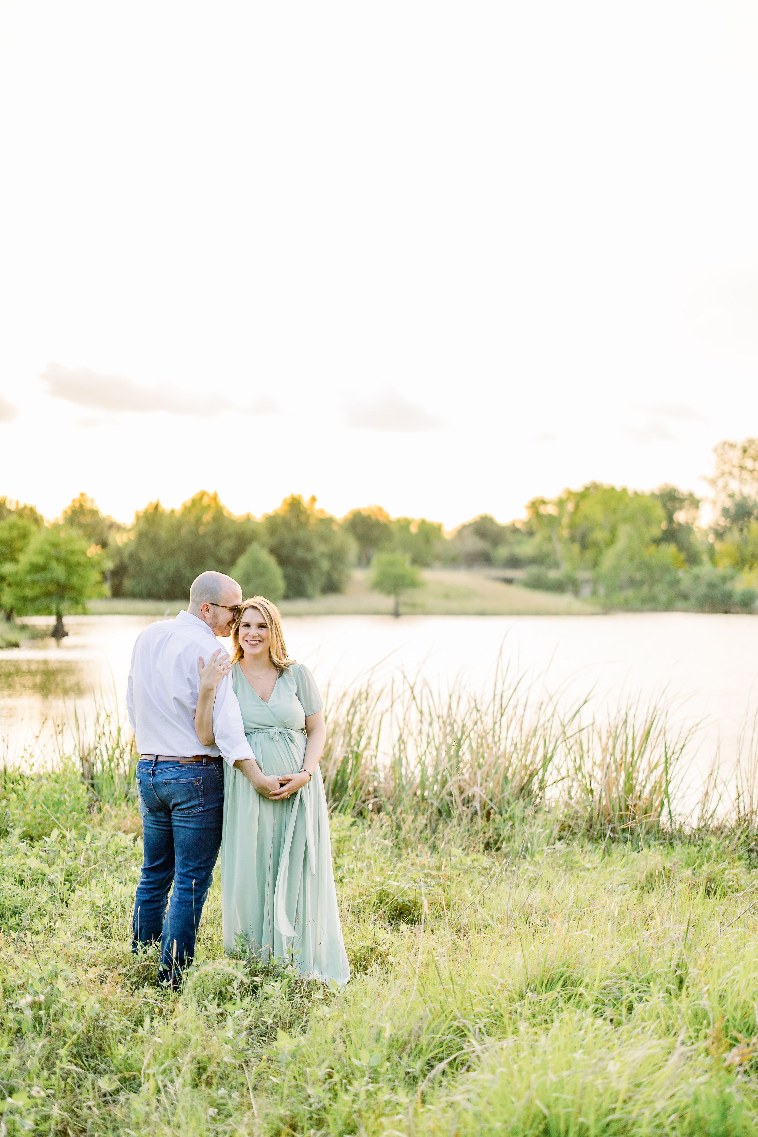 Springtime Maternity Session at Golden Hour | Katy, Texas | Houston ...