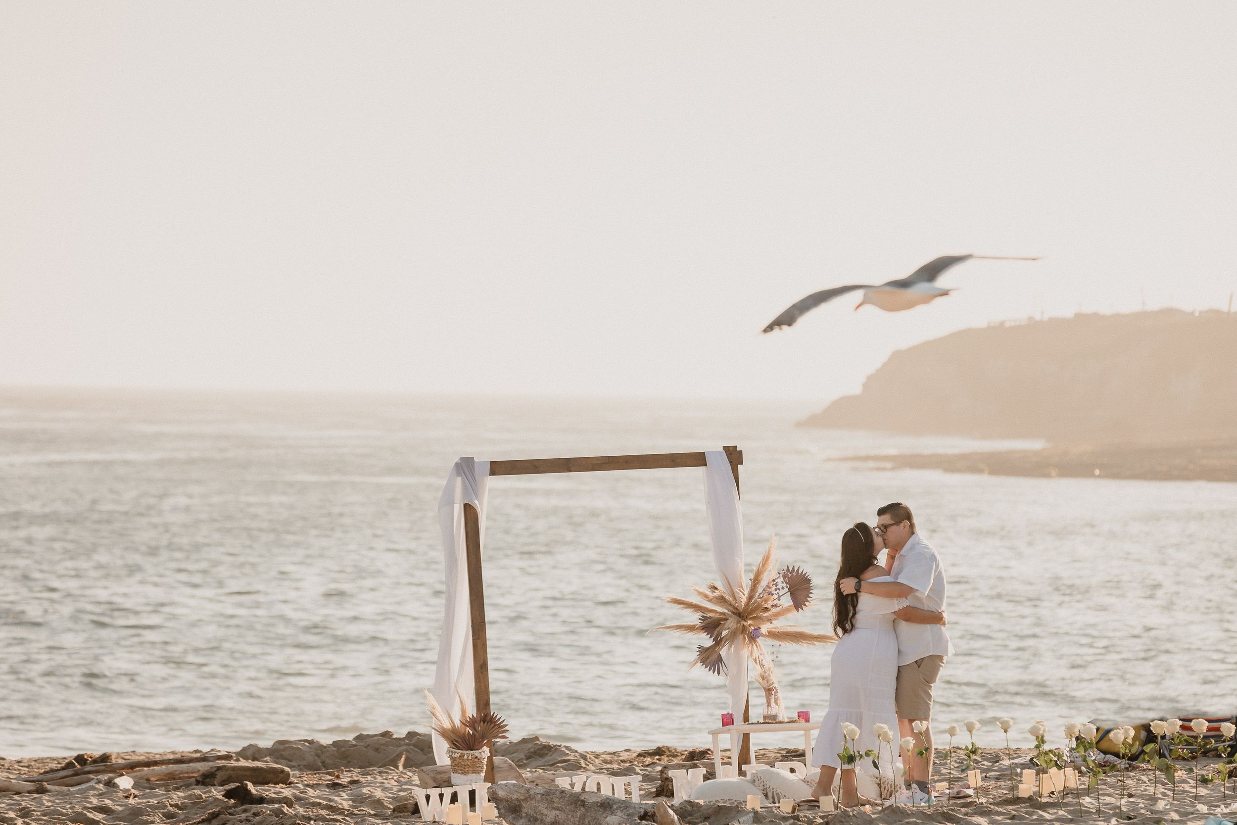Santa Cruz Beach Wedding Proposal - Abigail & Edgar - Lorenzo Tinoco ...