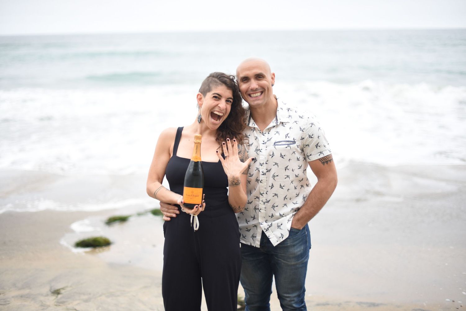 San Diego Engagement Photography - Sam & Samara - blacks beach - la jolla - Jay Noelle Photography