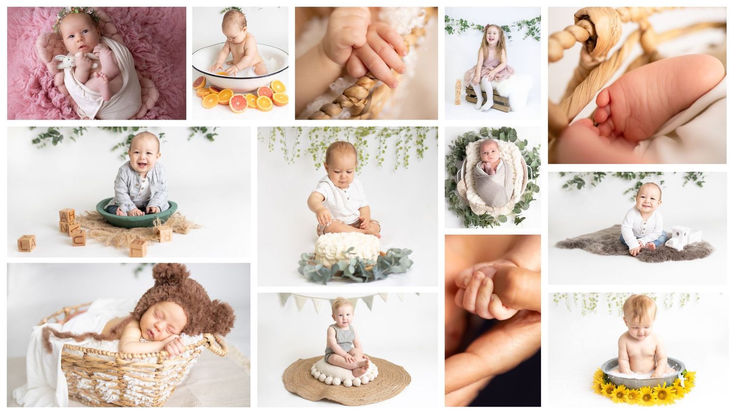 Barnets första år - Studio Lilla Du - Fotograf Sabina Lipkin