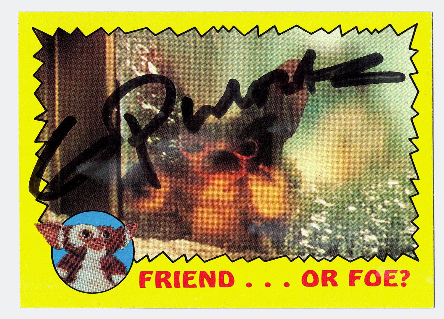 Autographed Gremlins Trading Cards - The Gremlins Museum