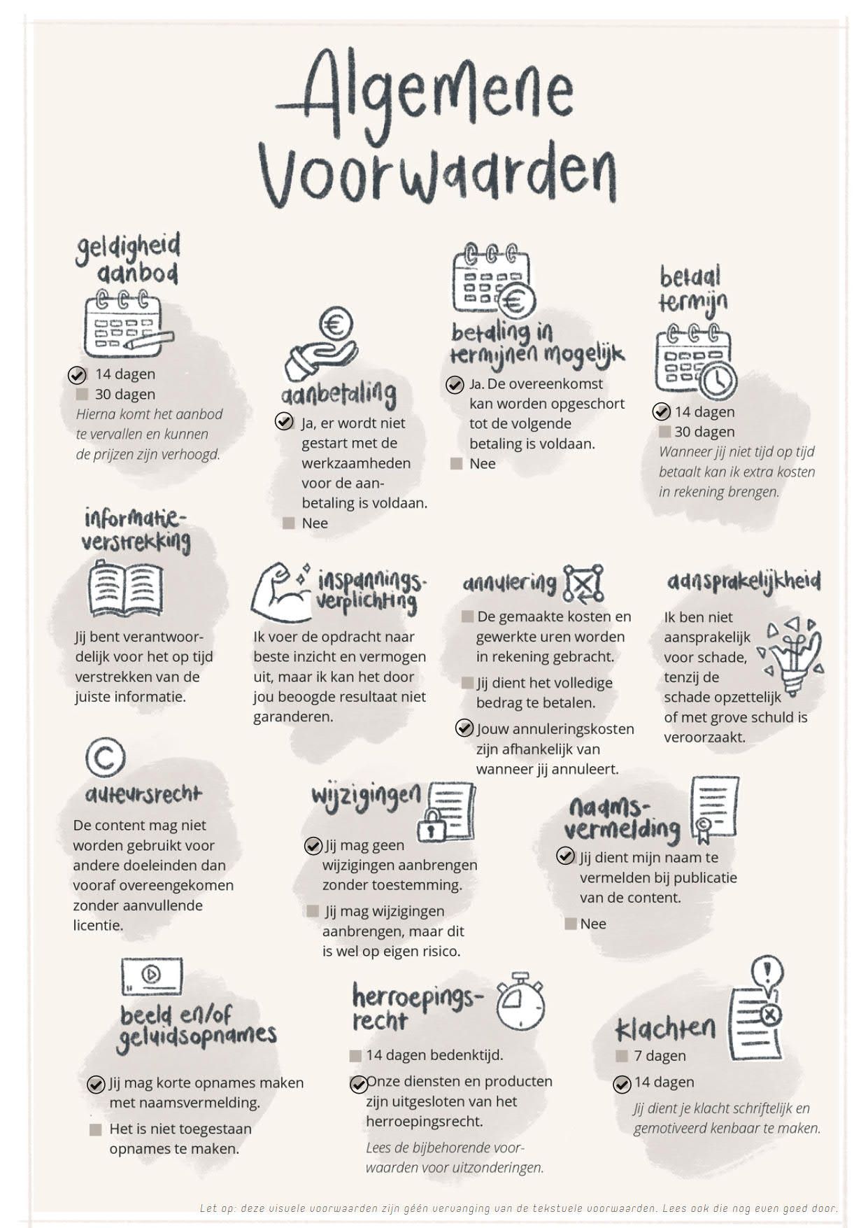 Visuele Voorwaarden - Jacintha Pelgrum Photography