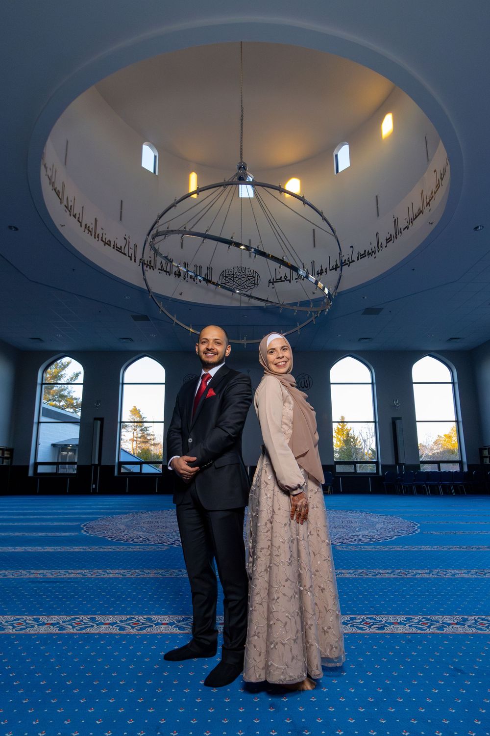 An Intimate Muslim Wedding at Jami Omar Mosque: Danielle & Mohammad’s ...