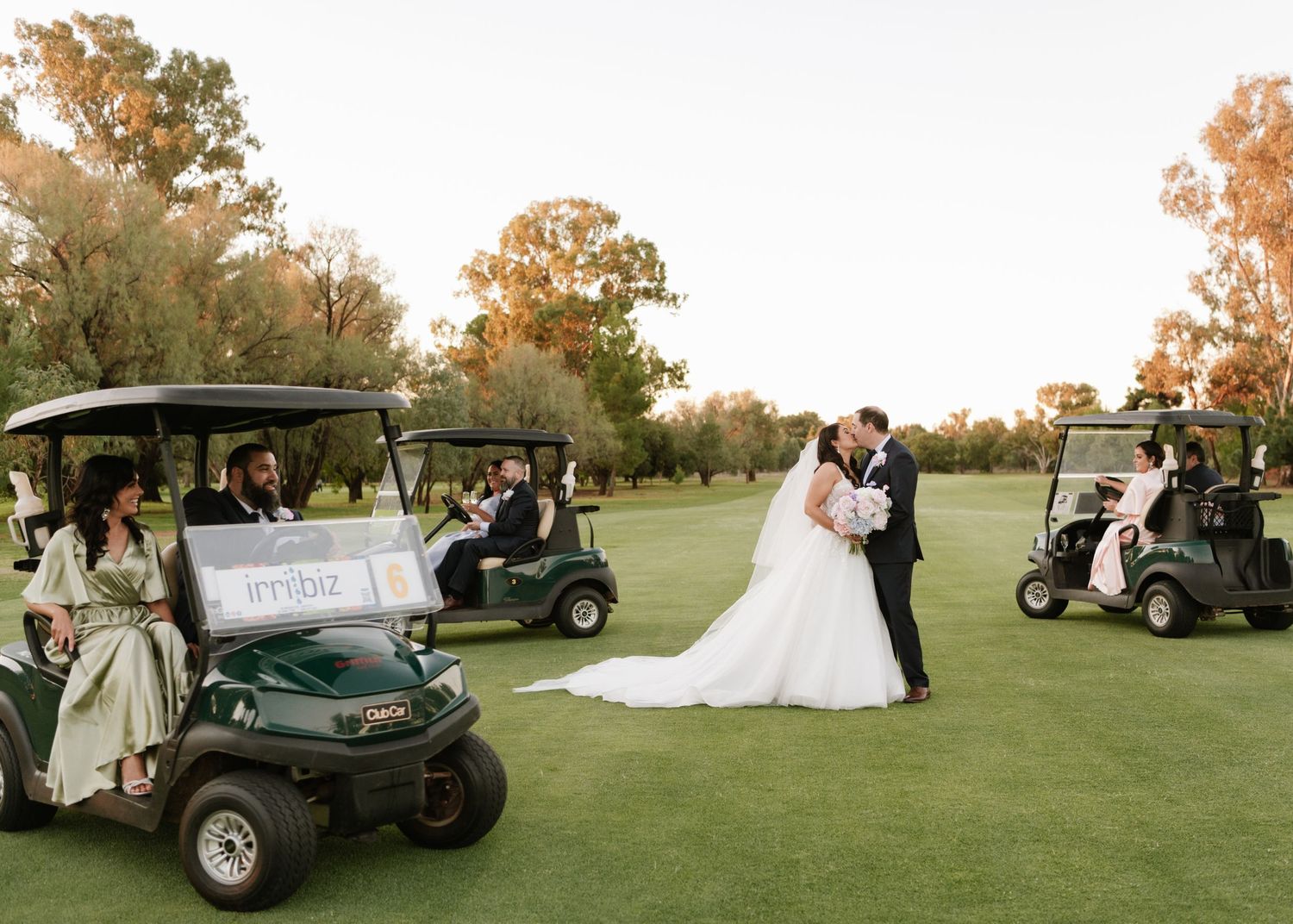 Michael & Rhea - Marquee Wedding, Griffith Golf Course - Sarah Dissegna ...