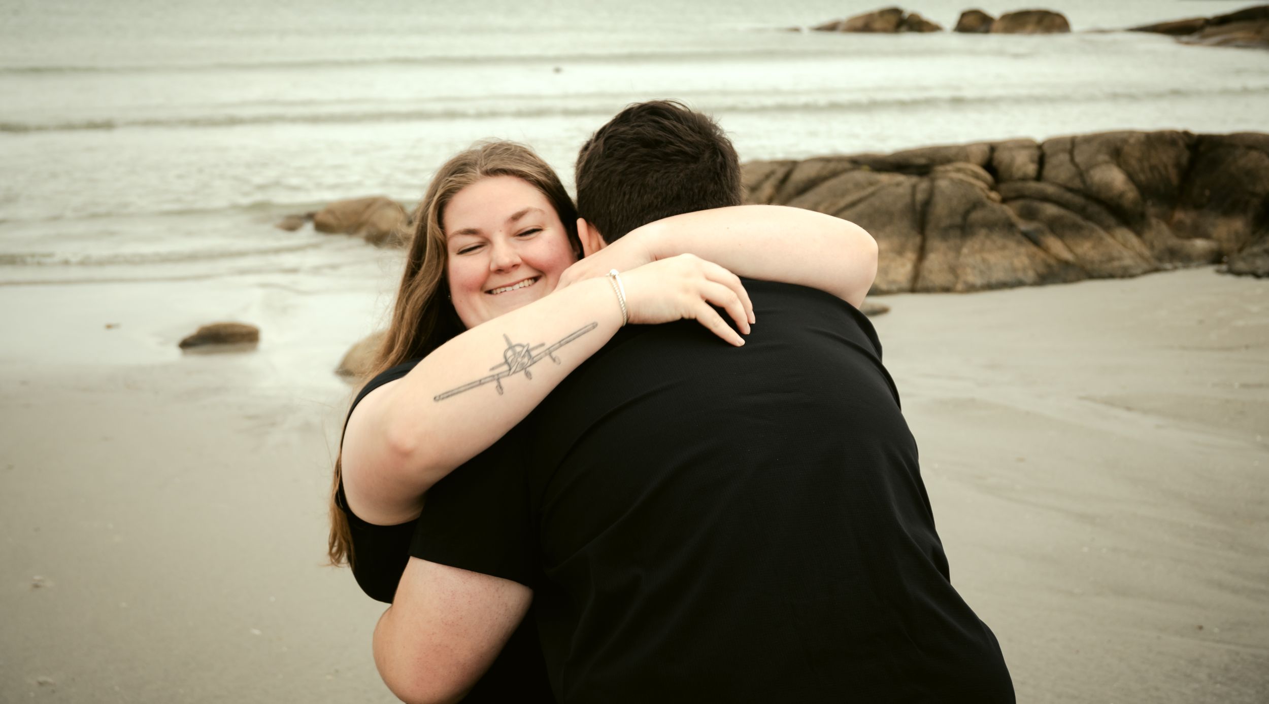 Rainy Day in Gloucester, MA - Matt & Meg - Ashley Ann Photo