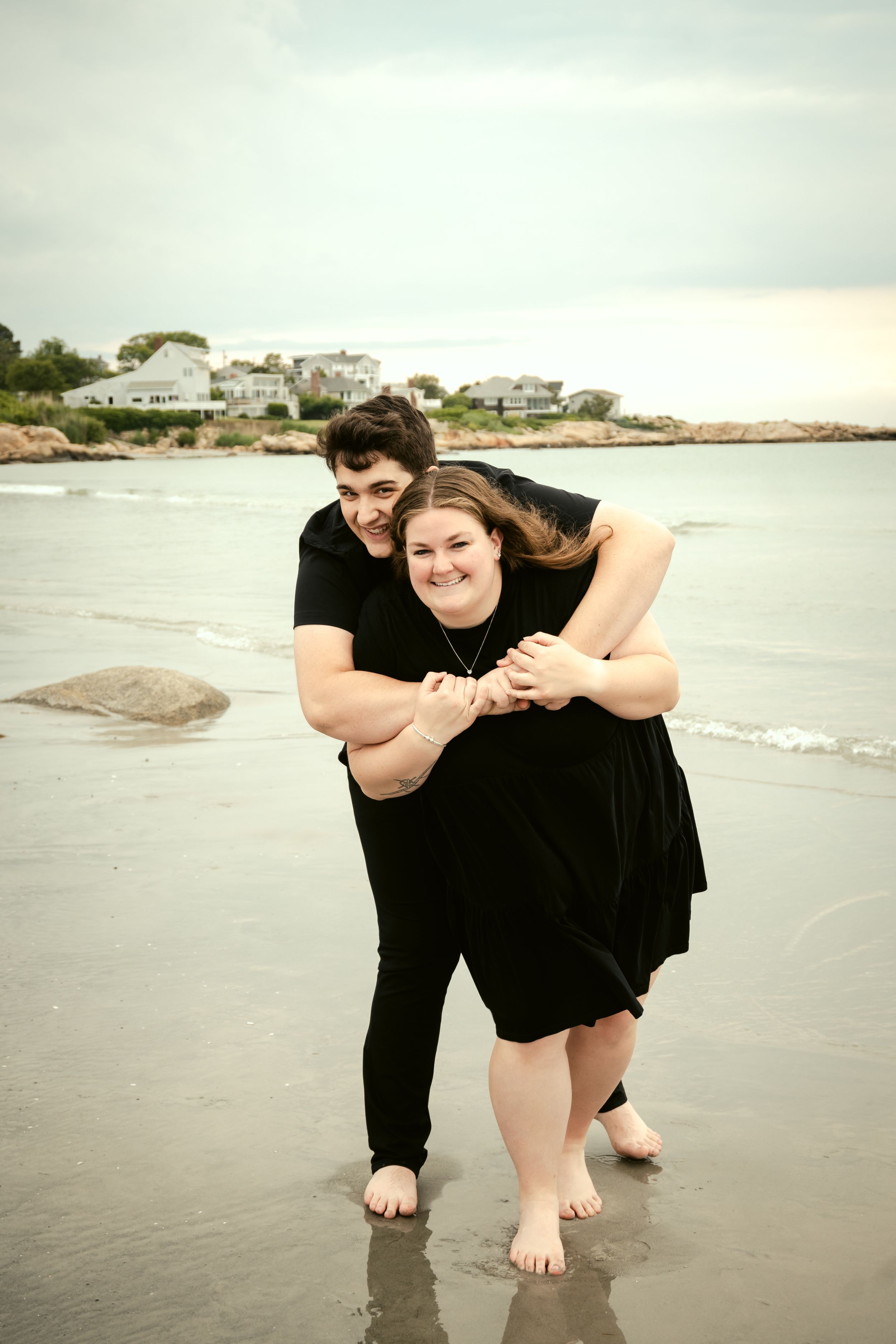 Rainy Day in Gloucester, MA - Matt & Meg - Ashley Ann Photo