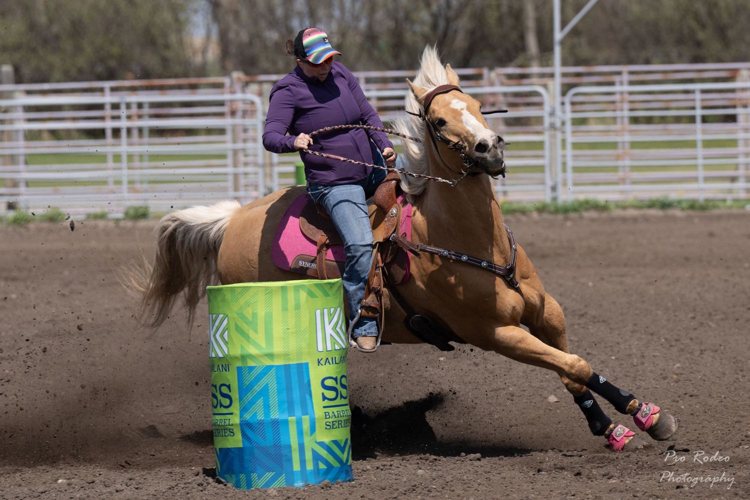 Alberta SS Barrel Series - Barrel Racing Jackpots - Pro Rodeo Photography