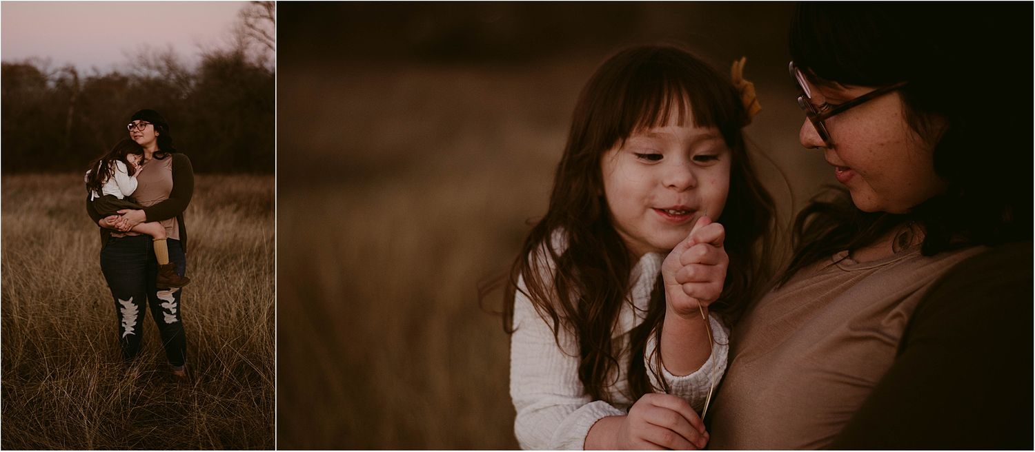 Autumn Family Session at Dusk in Seguin, Texas - Katy Montoya ...