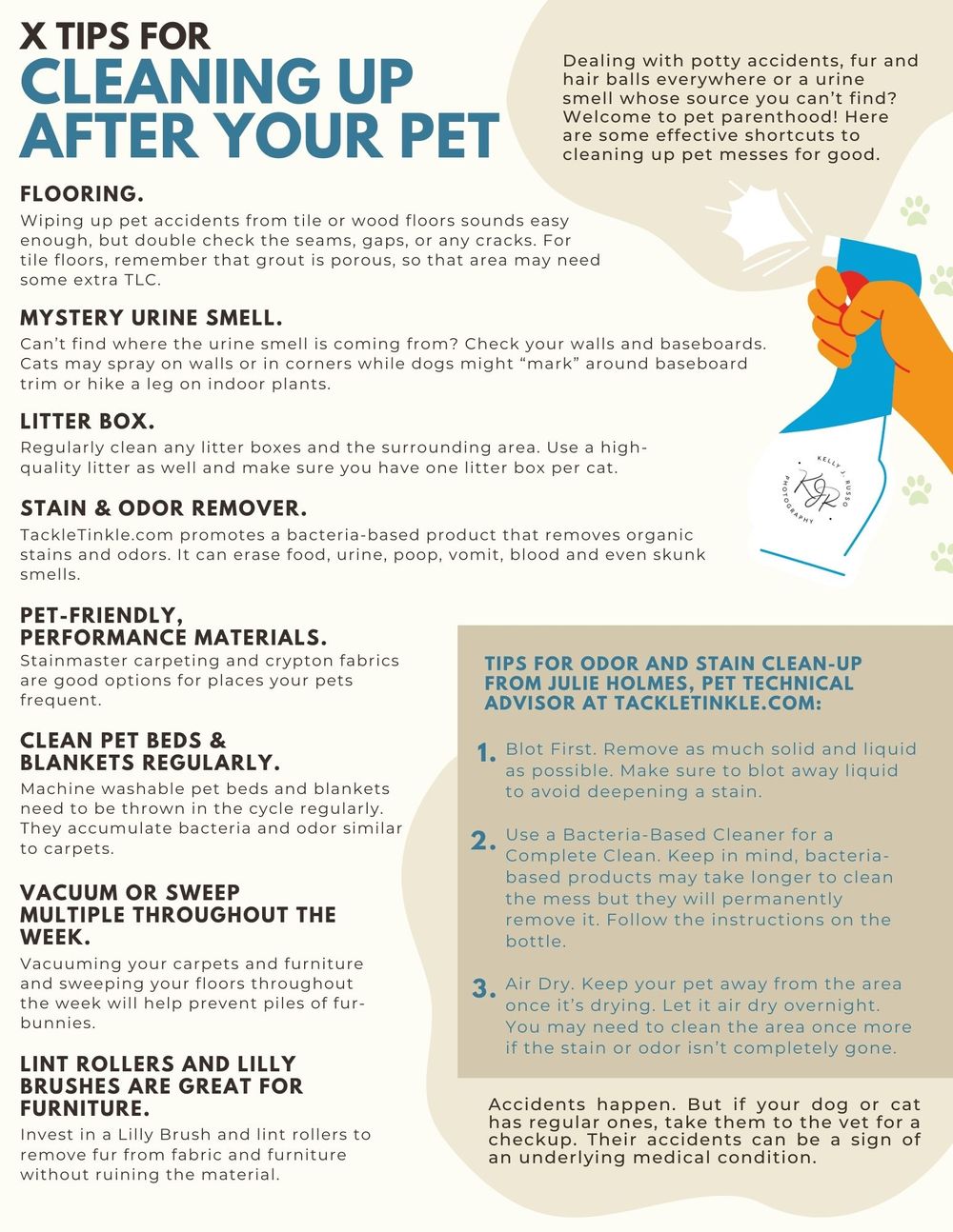 Tip For Cleaning Up After Your Pet - Kelly J. Russo Photography ...