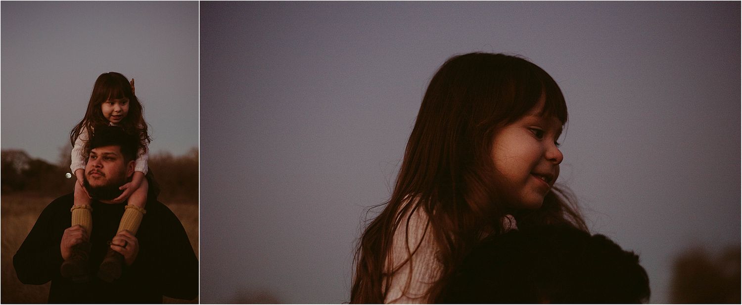 Autumn Family Session at Dusk in Seguin, Texas - Katy Montoya ...