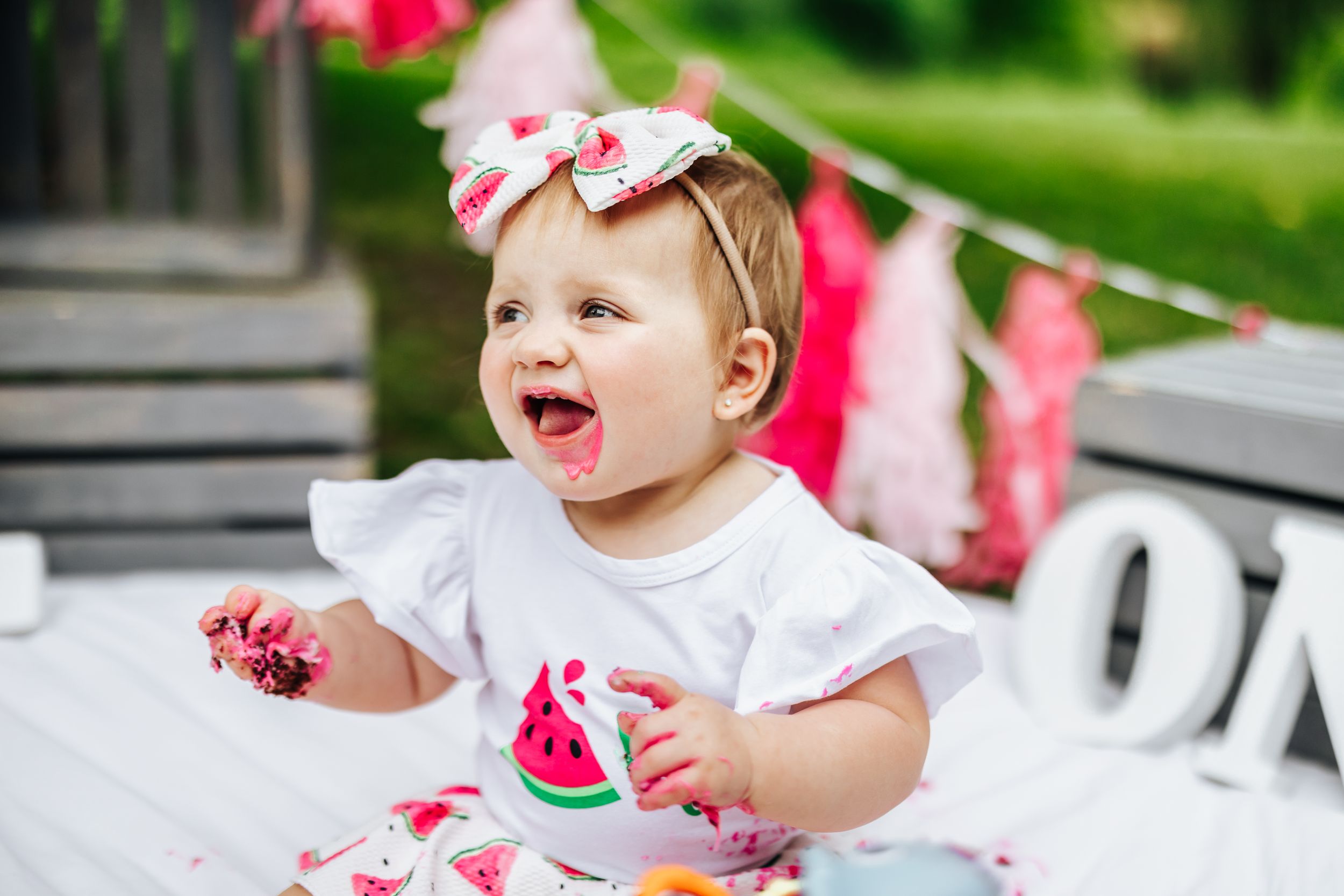 Riley's One in a Melon Cake Smash - JENNAKPHOTOS, NJ Photographer ...