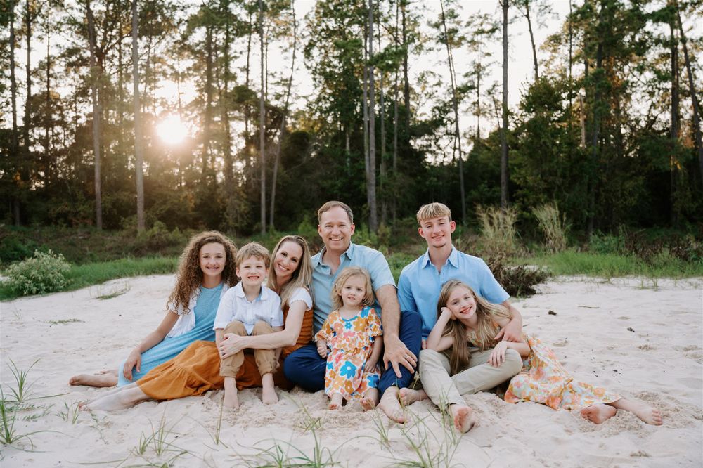 Outdoor Family Session in Spring, Texas