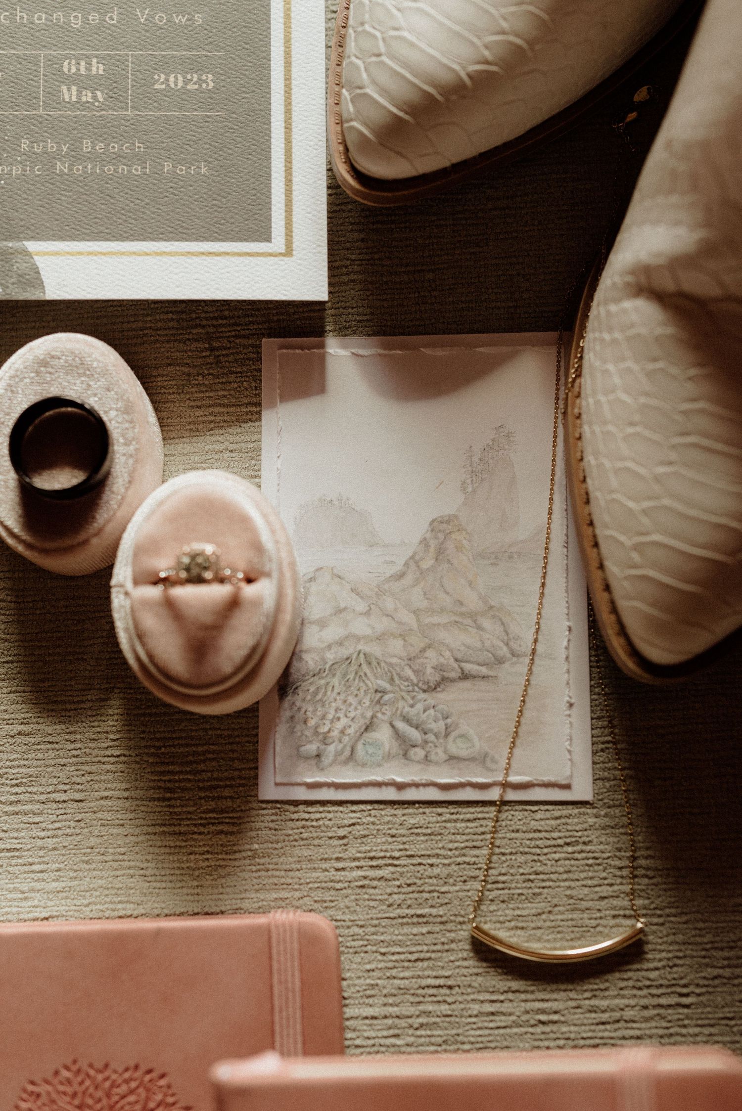 Beach Elopement || Ruby Beach - Casey Foss Photography