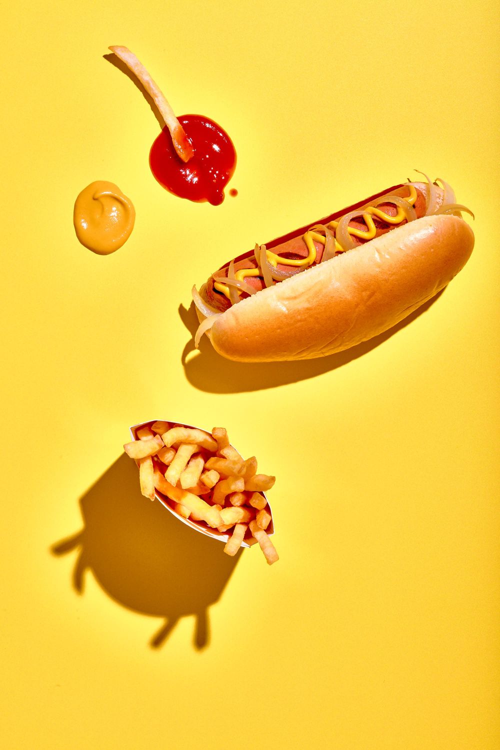 Vegan plant based hot dog photography - Nancy Anne Photography