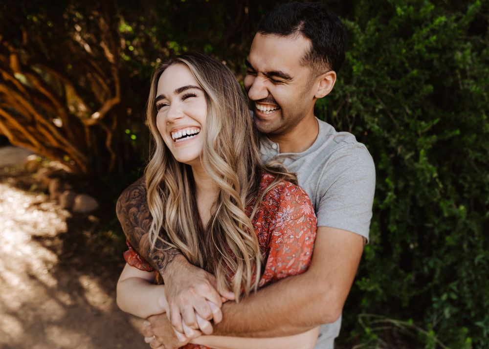 Rachel + Amir — Boyce Thompson Arboretum Engagement - Andrea Neff ...