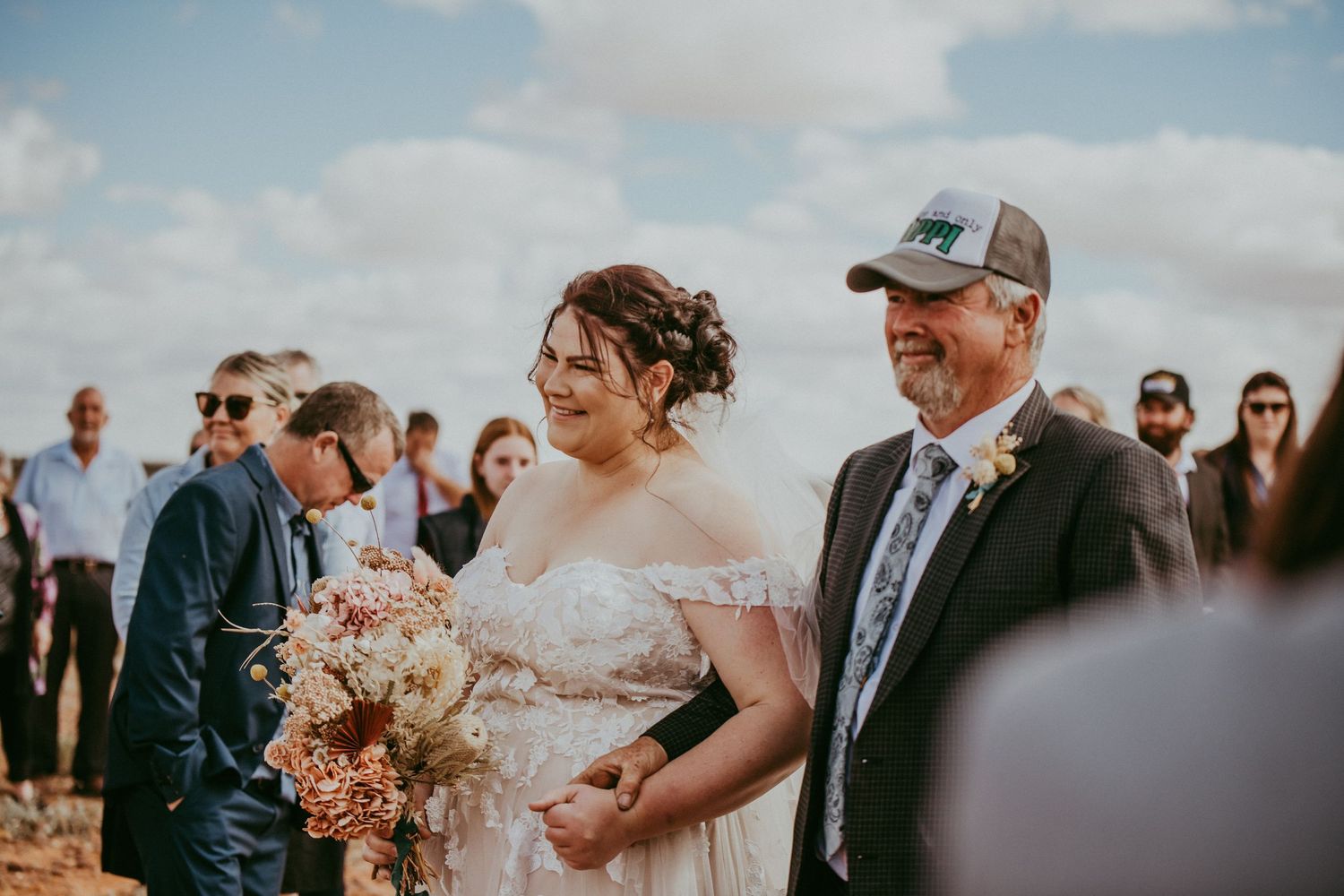 Wedding Beyond The Fence Photography