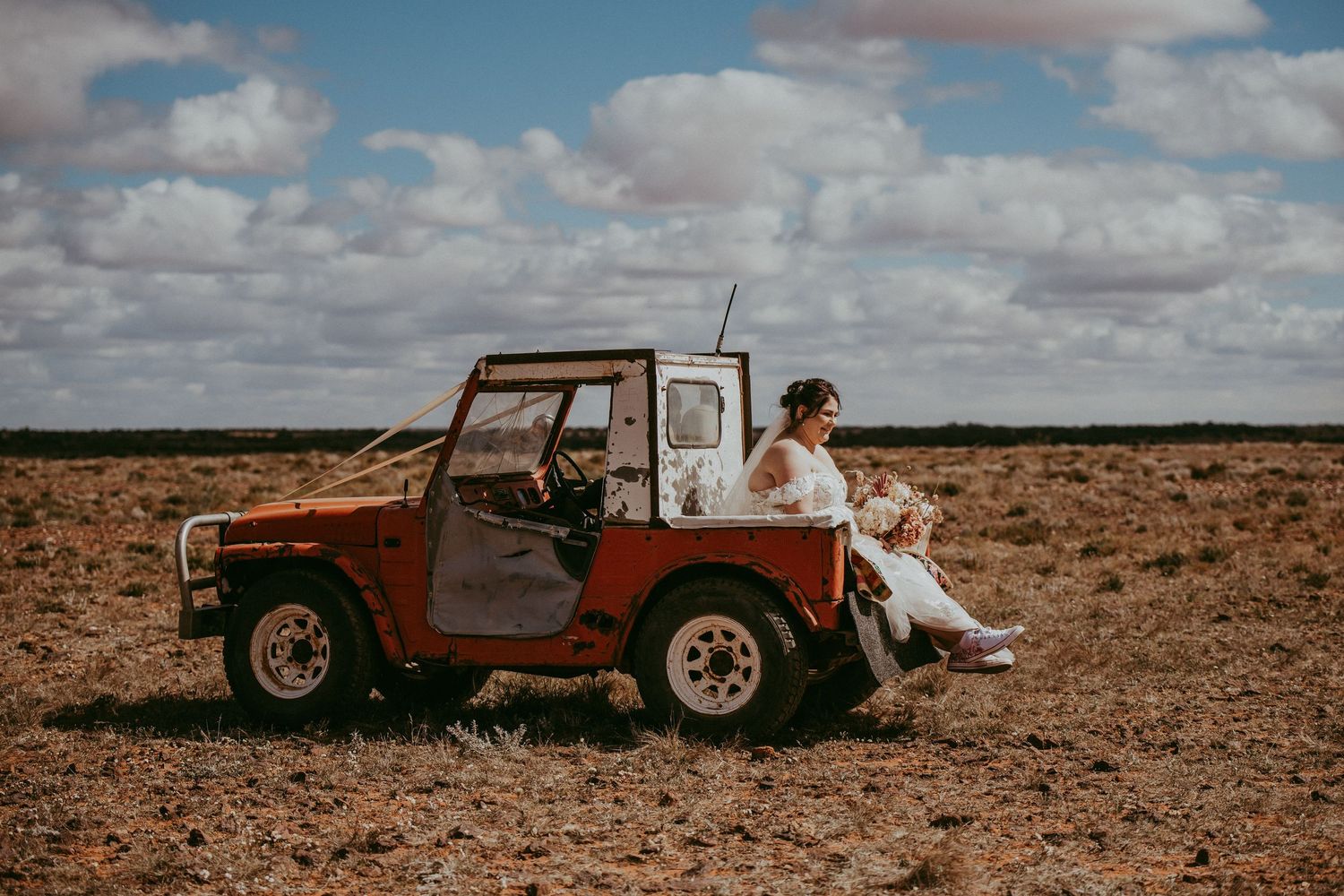 Wedding Beyond The Fence Photography