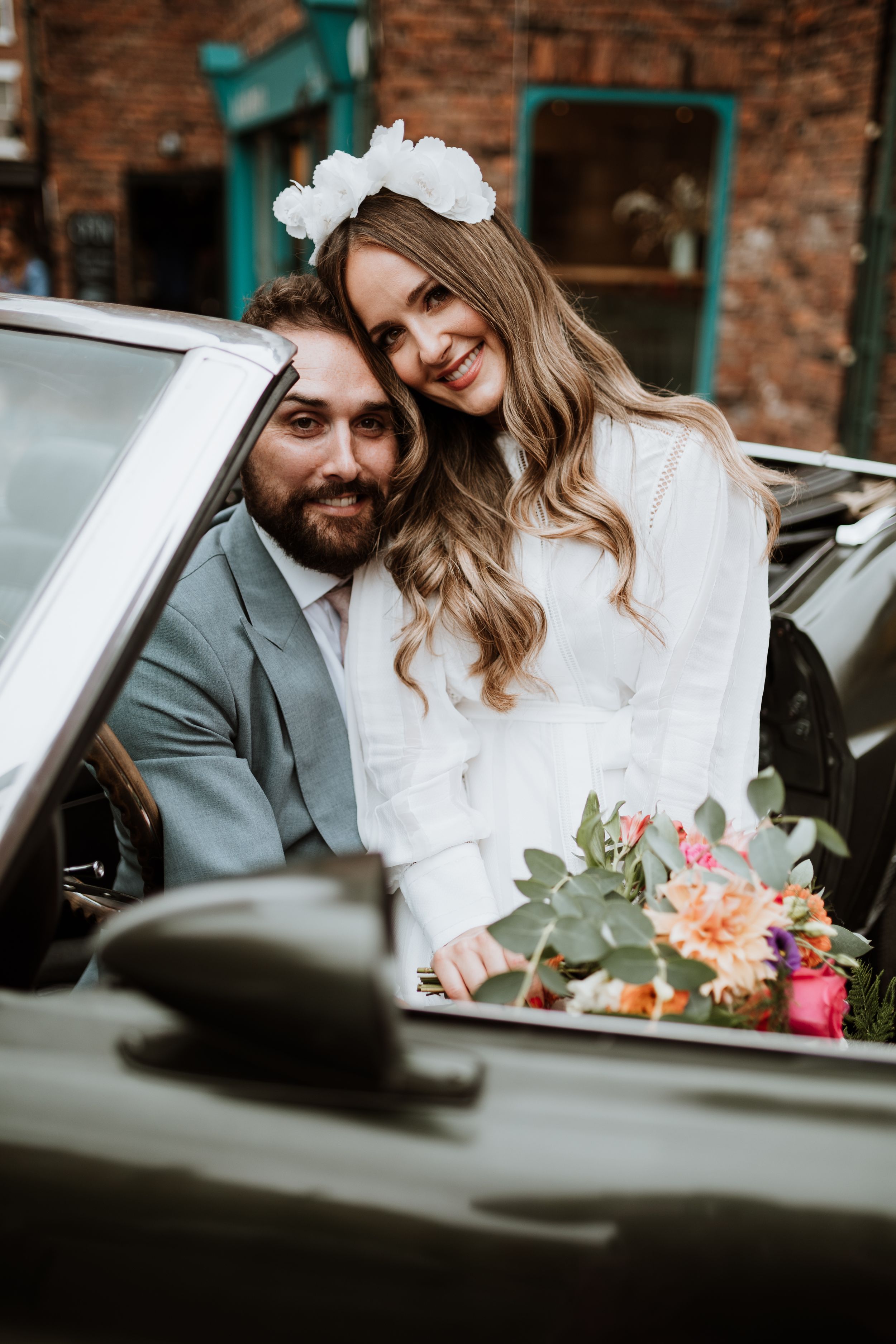 fun and wild city Wedding at Opera House, Chester - Pix by Vix Candid ...