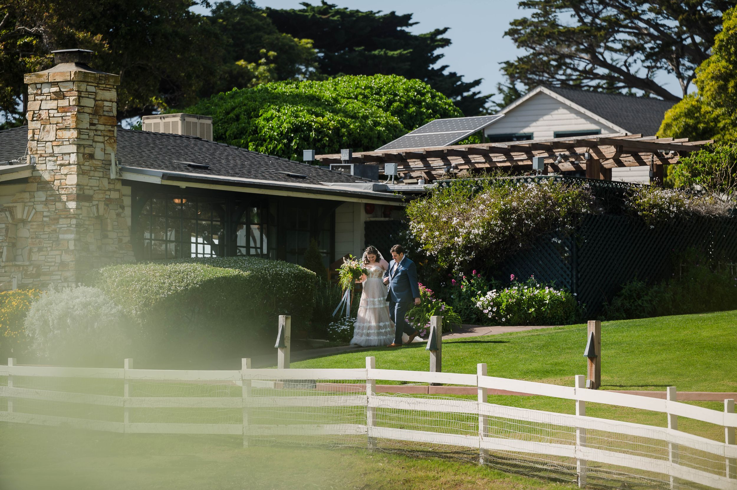 Megan & Alexi's Quirky Carmel Wedding at Mission Ranch - Picturist ...