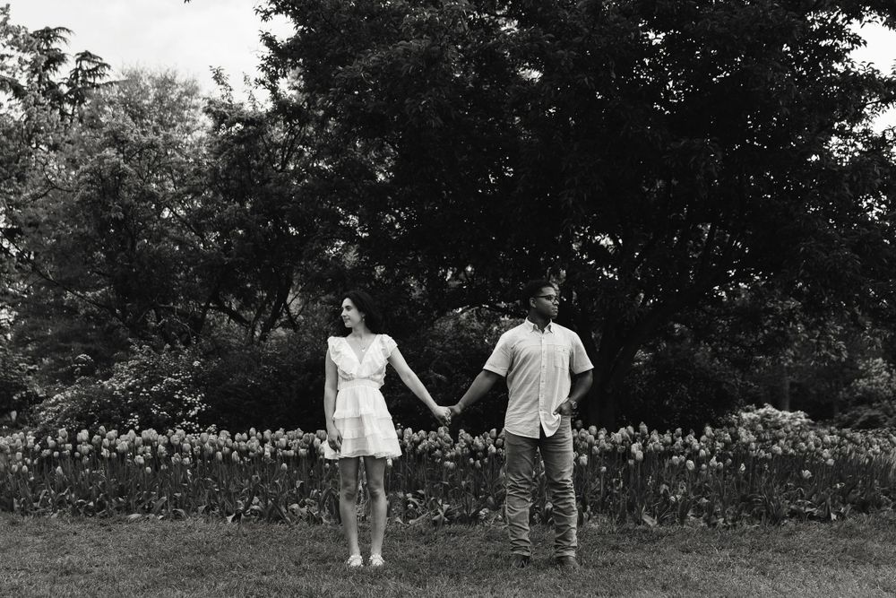 Sherwood Gardens Engagement | Baltimore, MD | Barazani & Ally ...