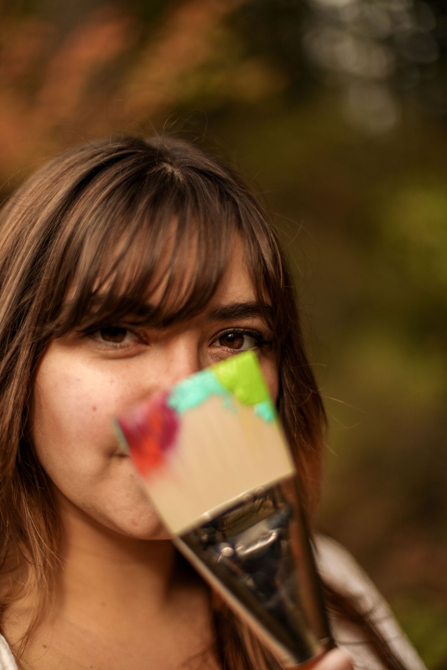 Colorful Photoshoot Ideas: An Artist Using Paint - Emma K Photo: Oregon ...