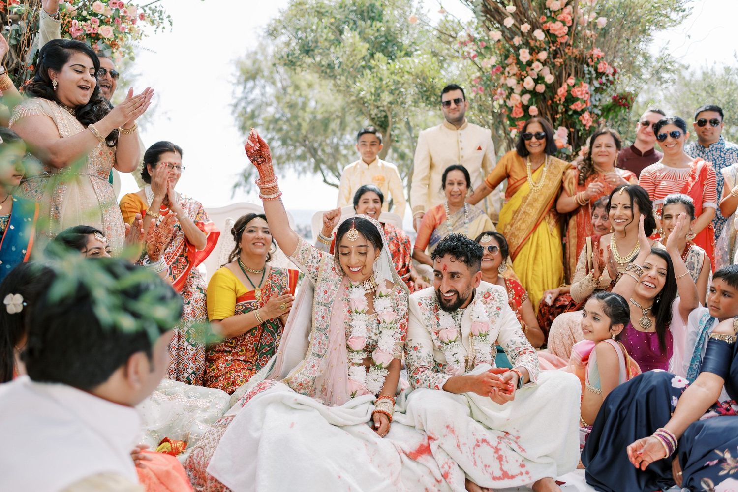 Indian Wedding in Cape Sounion Shivaan & Uma - Achilleas Colaclides