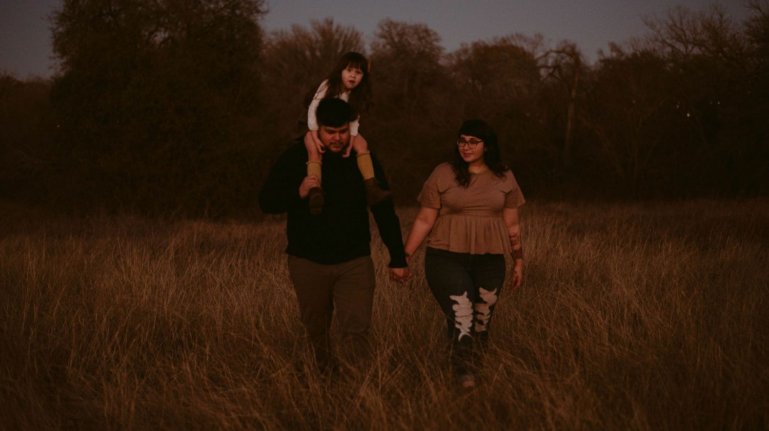 Autumn Family Session at Dusk in Seguin, Texas - Katy Montoya ...