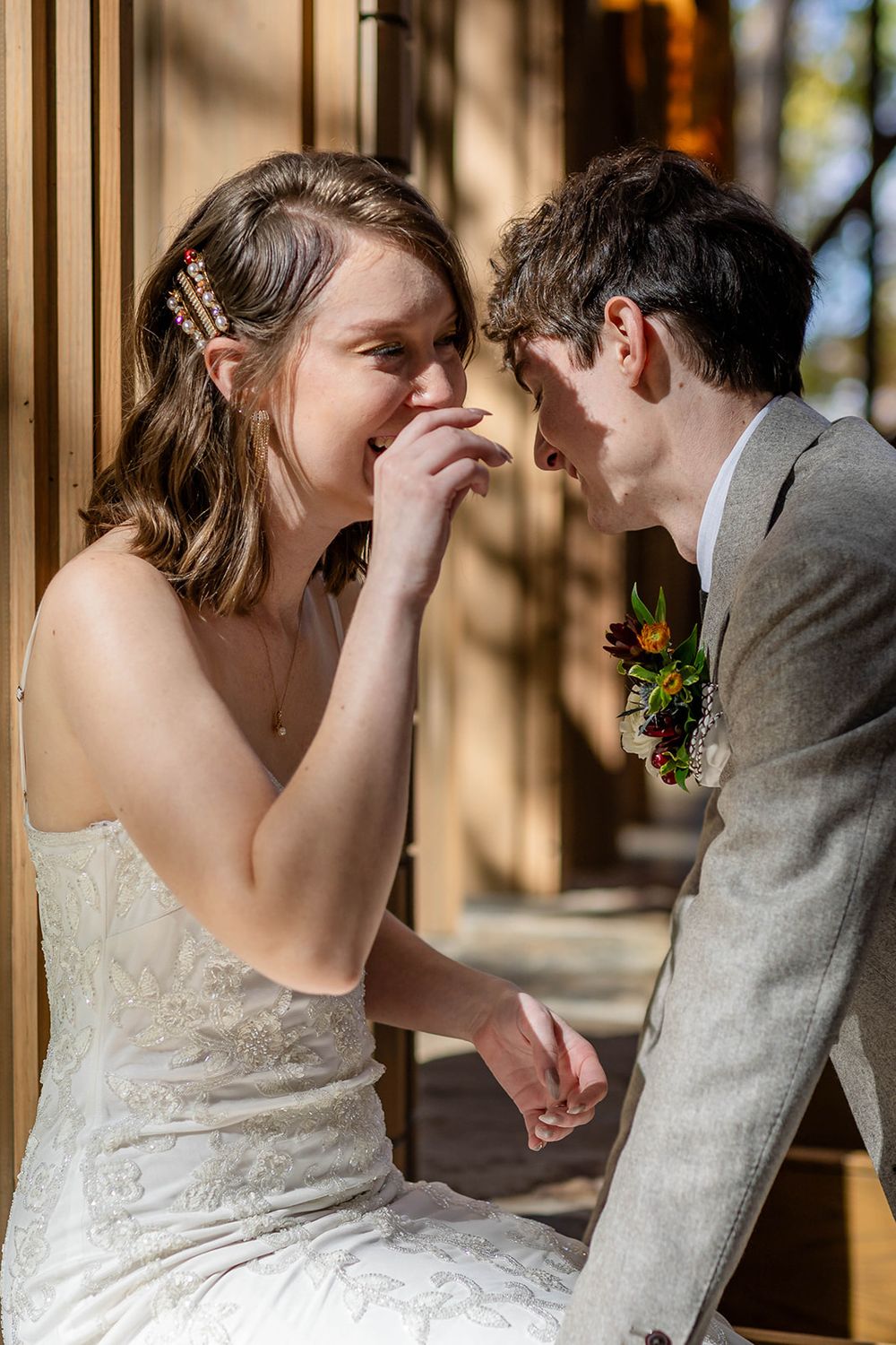 A Walk to Remember: Tyler and Clarke's Unforgettable Anthony Chapel Wedding