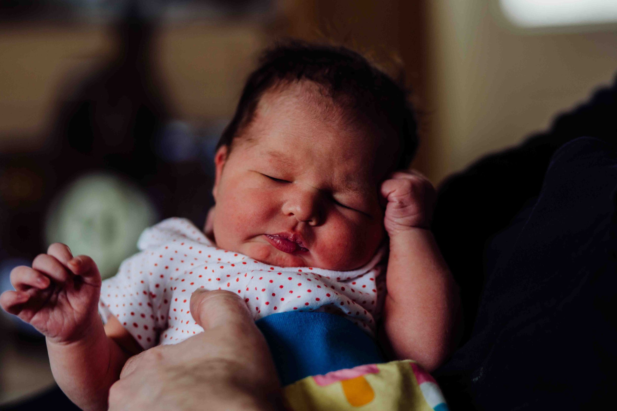 Lifestyle Newborn Photography - Belfast Birth Photographer