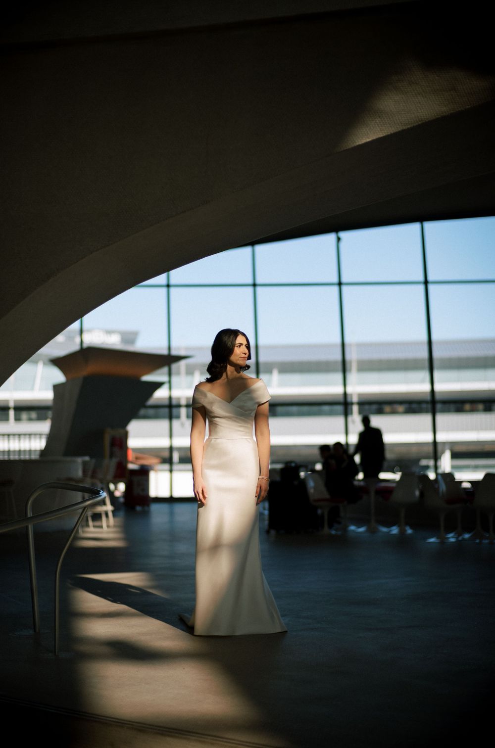 Kendall & David TWA Hotel - Daniel Silbert - New York Film Photographer