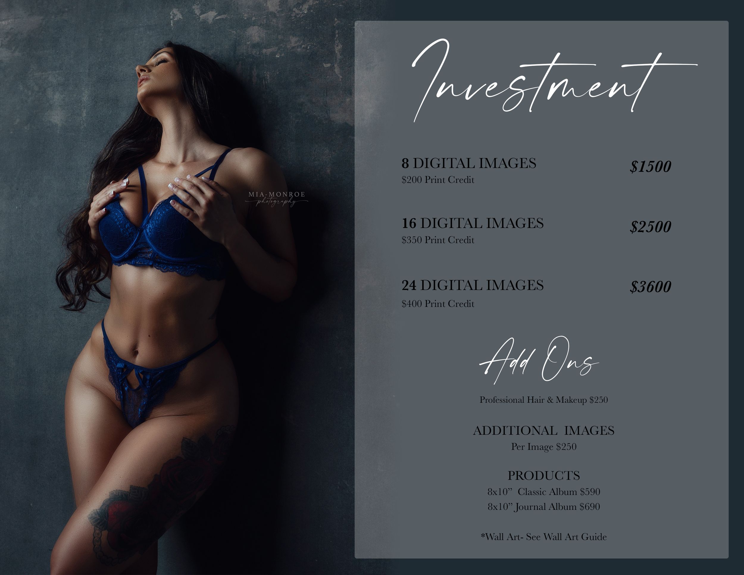 Boudoir Collections - Mia-Monroe Photography