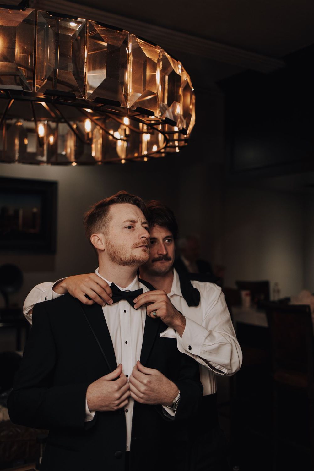 Modern Industrial-Chic Wedding at The Astorian, Houston