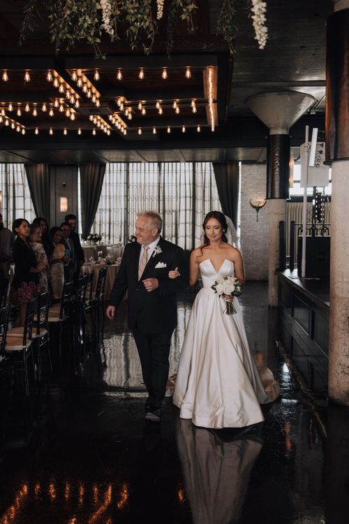 Modern Industrial-Chic Wedding at The Astorian, Houston