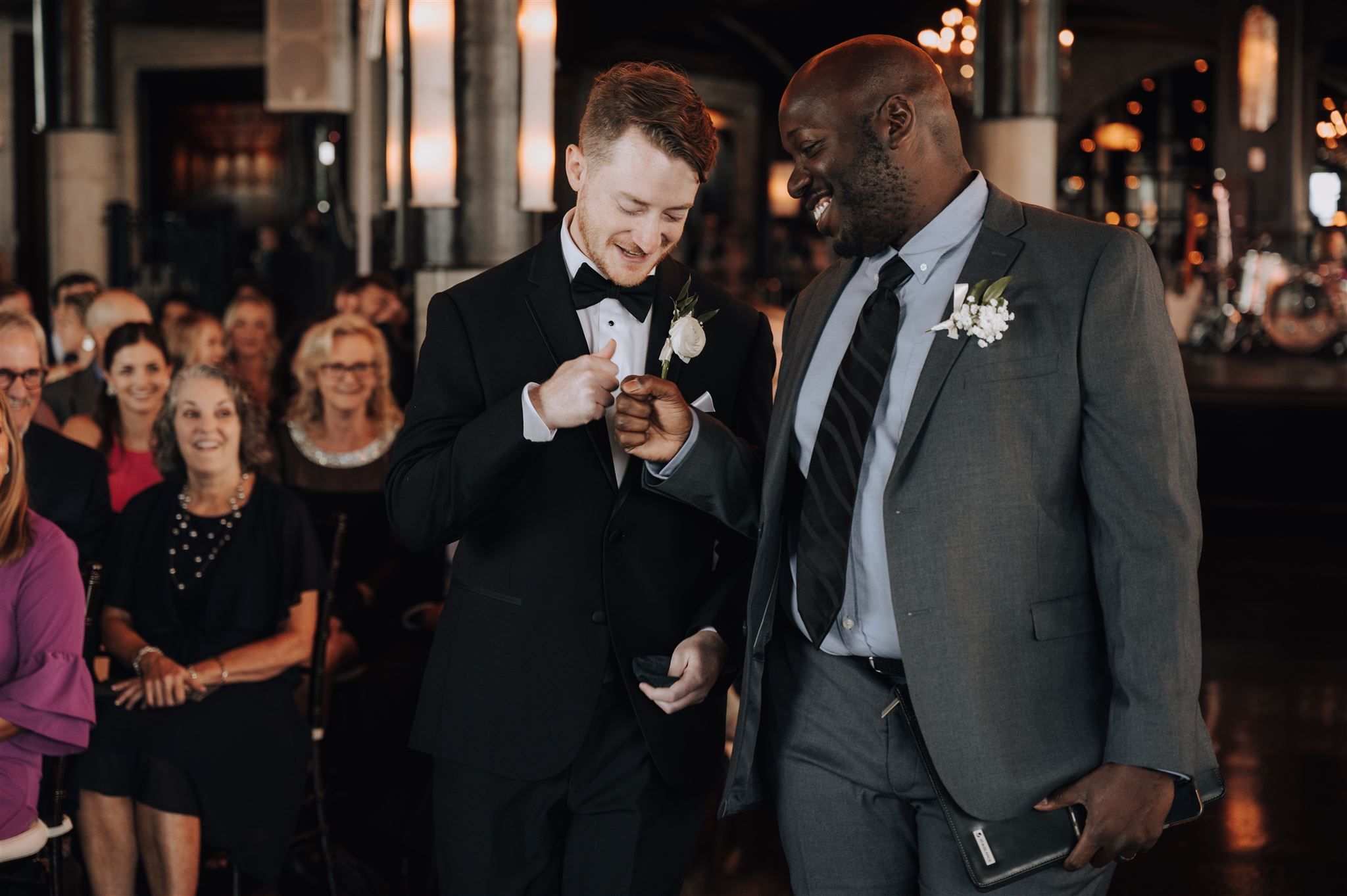 Modern Industrial-Chic Wedding at The Astorian, Houston