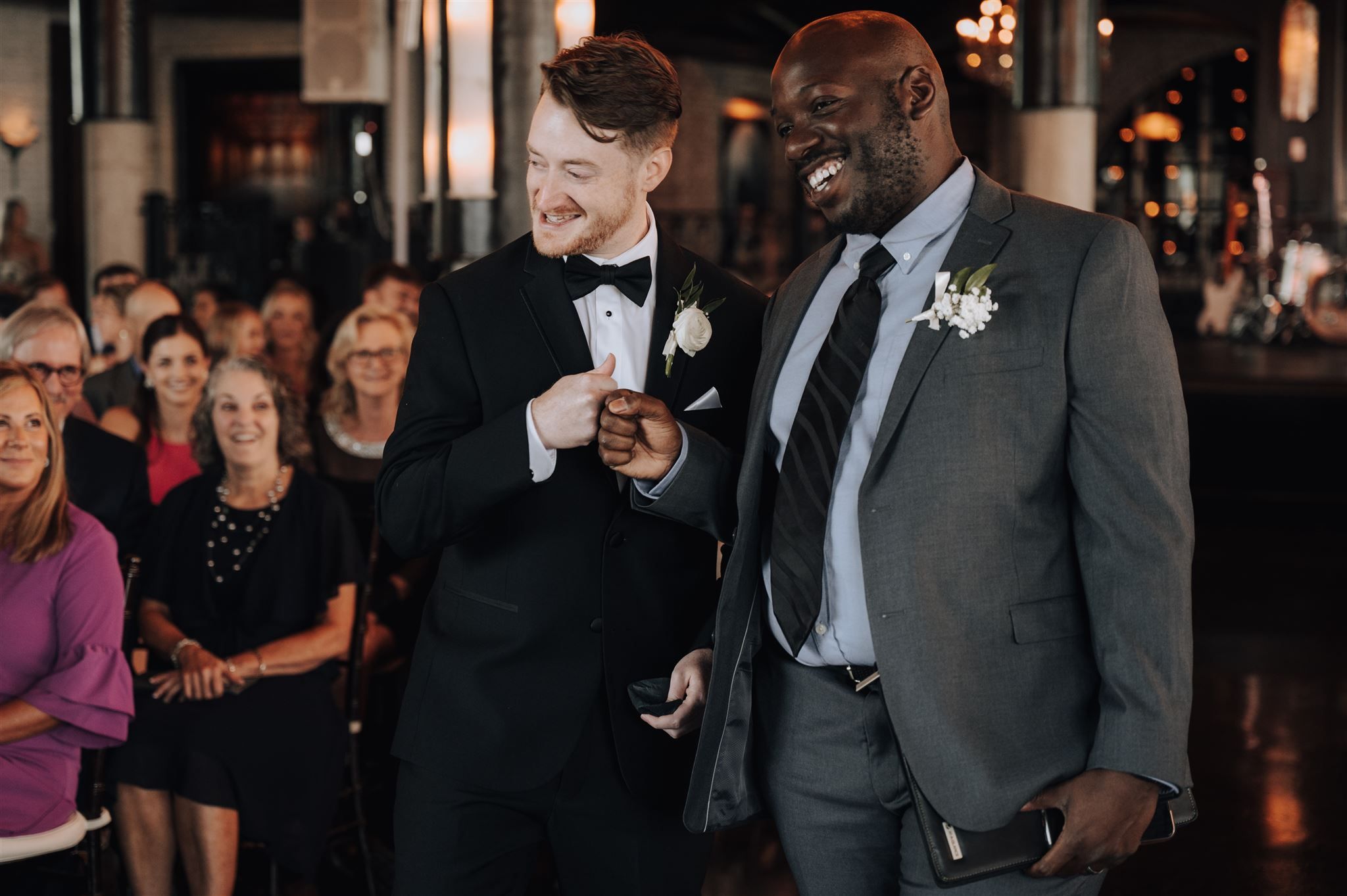 Modern Industrial-Chic Wedding at The Astorian, Houston
