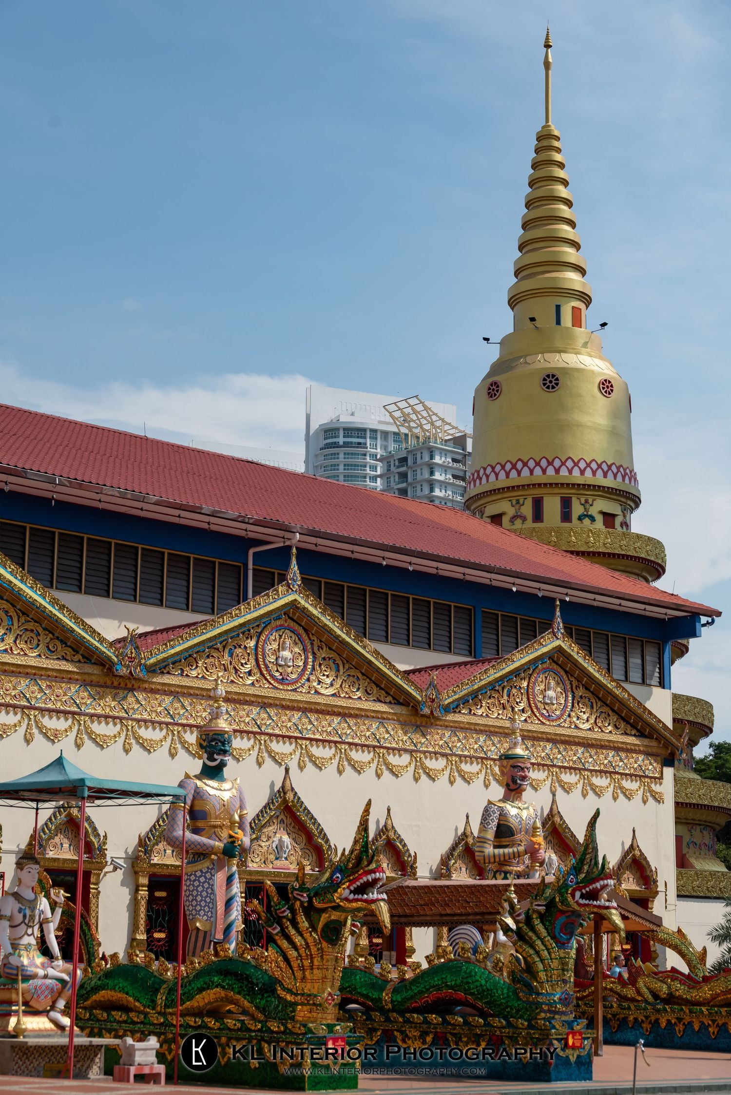 Wat Chayamangkalaram Thai Buddhist Temple - KL Architectural & Interior ...