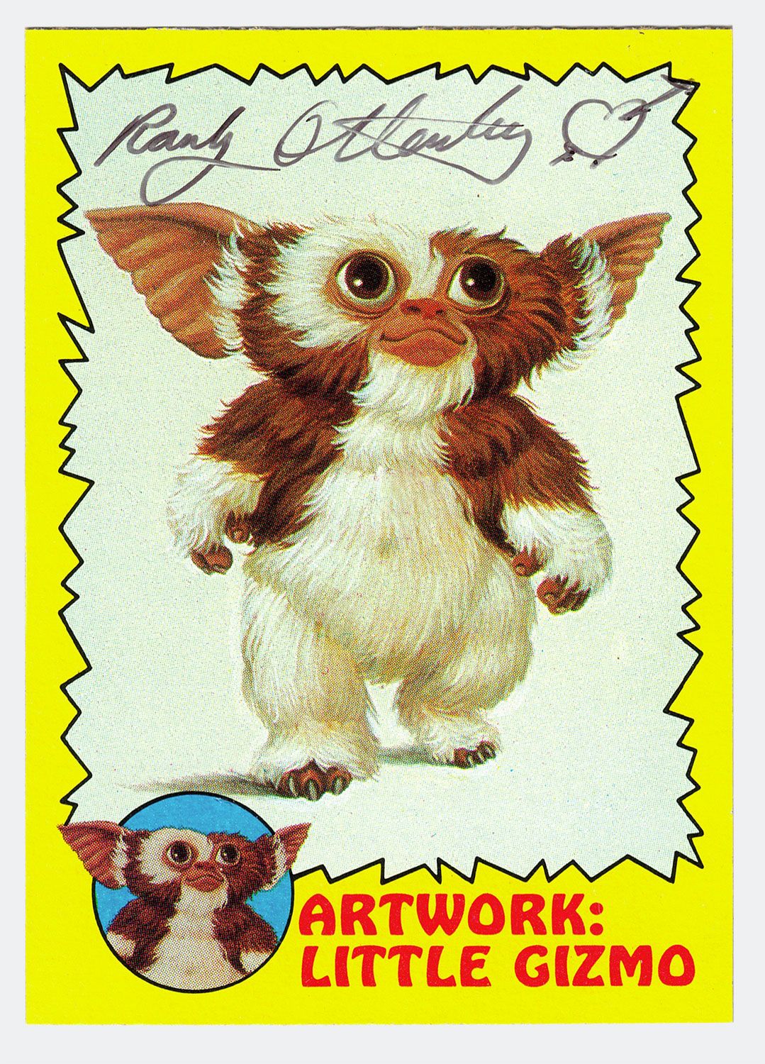 Autographed Gremlins Trading Cards - The Gremlins Museum