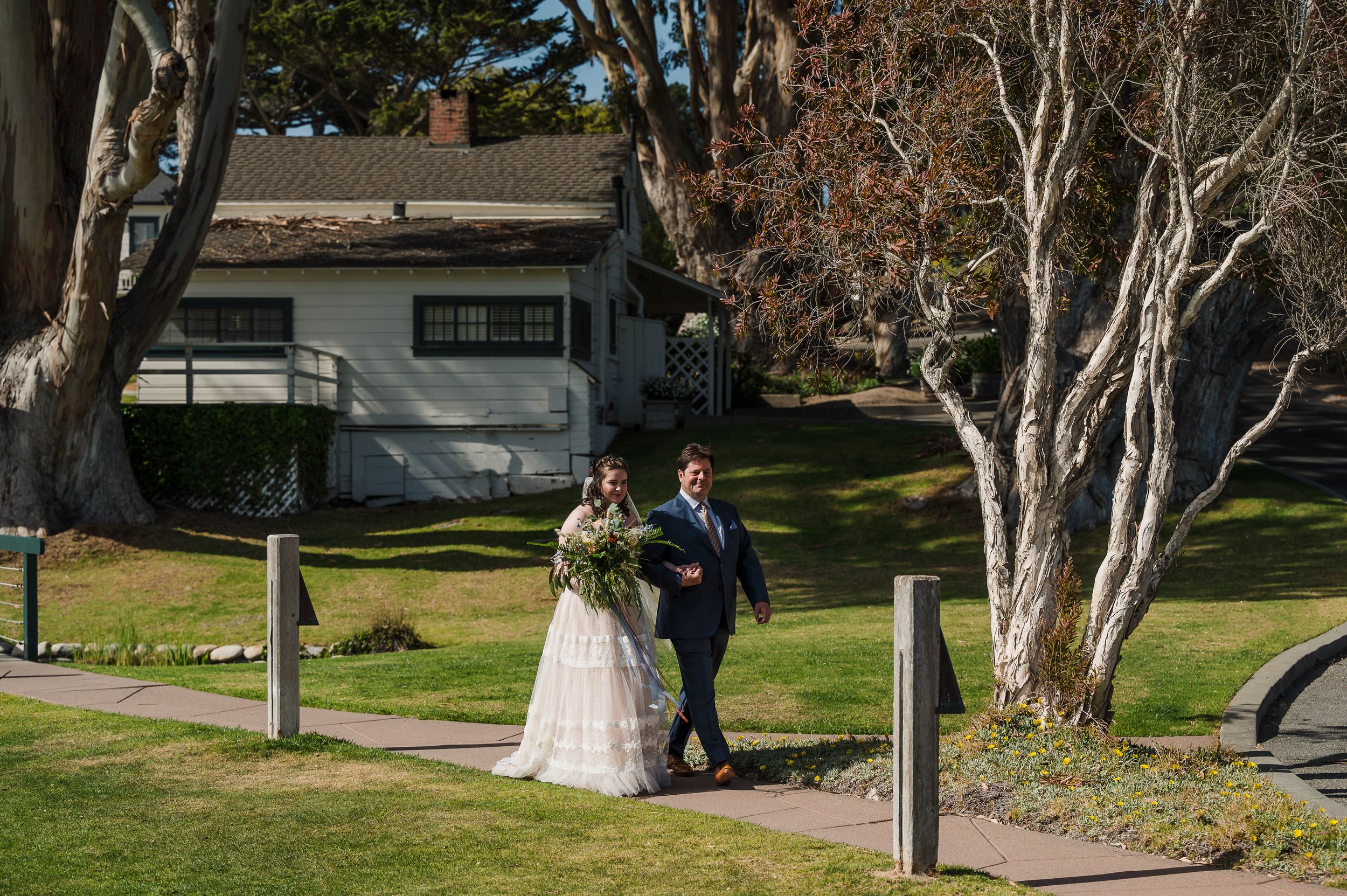Megan & Alexi's Quirky Carmel Wedding at Mission Ranch - Picturist ...